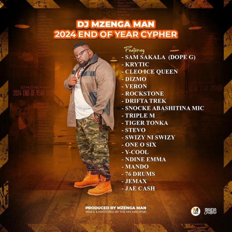 DJ Mzenga Man - 2024 End of Year Cypher - Zambianplay